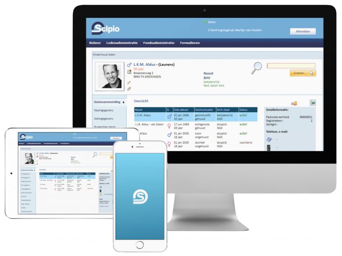 Scipio (Online) Ledenadministratie Software voor Kerken – Hagru BV